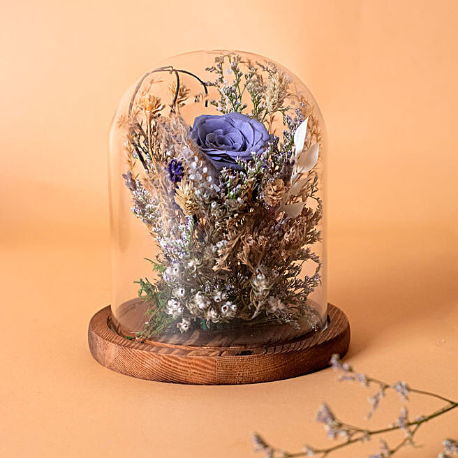 Forever Blue Preserved Rose singapore | Gift Forever Blue Preserved ...