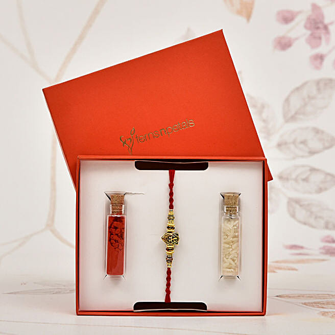 Glittering Rakhi For Darling Brother sweden | Gift Glittering Rakhi For ...