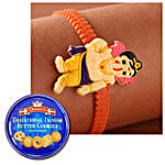 Bal Ganesha Rakhi And Cookies Combo sweden | Gift Bal Ganesha Rakhi And ...
