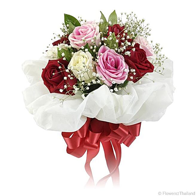 Joyful Rose Bouquet thailand | Gift Joyful Rose Bouquet- FNP
