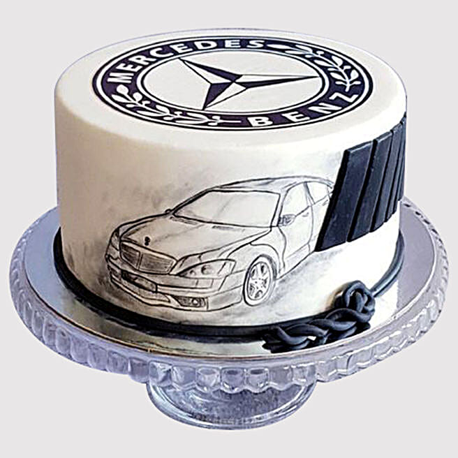 MercedesBenz Themed Cake uae | Gift MercedesBenz Themed Cake- FNP