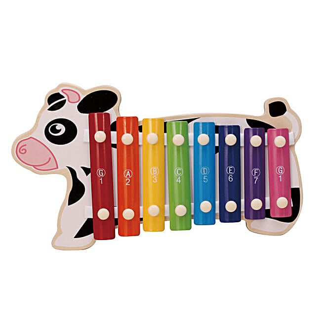 Educational Cow Hand Xylophone uae | Gift Educational Cow Hand ...