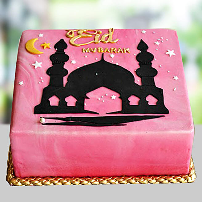 Mosque Design Eid Cake uae | Gift Mosque Design Eid Cake- FNP