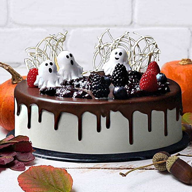 Halloween Casper Cake uae | Gift Halloween Casper Cake- FNP