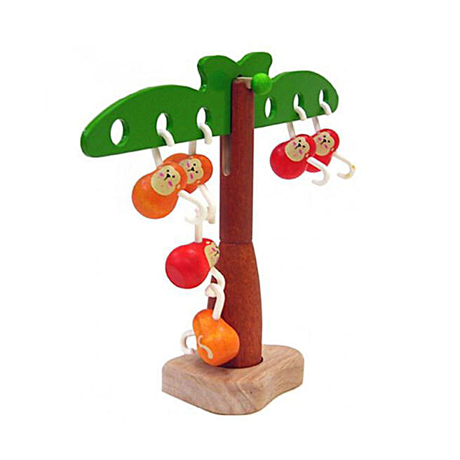 Wooden Balancing Monkeys uae | Gift Wooden Balancing Monkeys- FNP