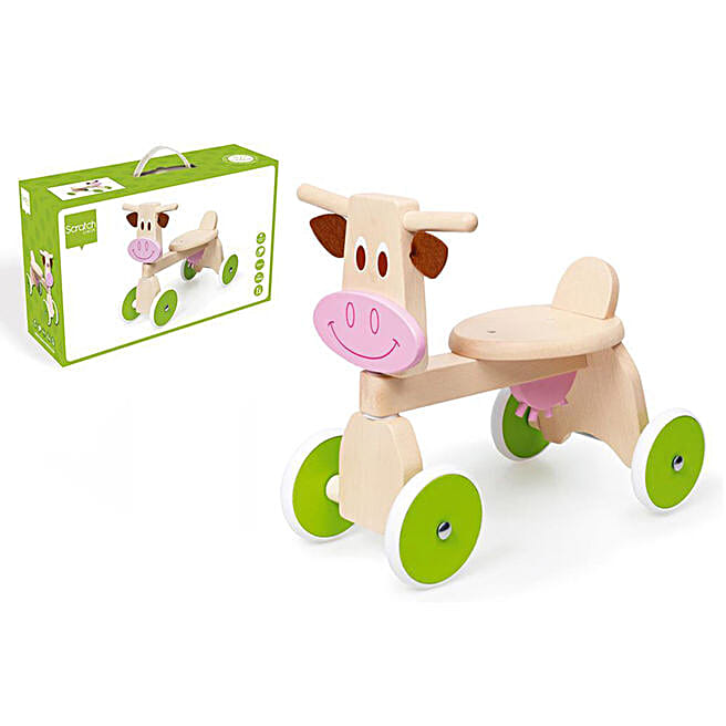 4 Wheel Walker Cow Marie uae | Gift 4 Wheel Walker Cow Marie- FNP