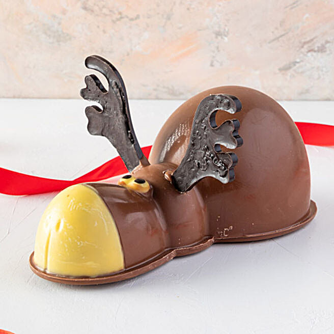 Rudolph The Chocolate Deer uae | Gift Rudolph The Chocolate Deer- FNP