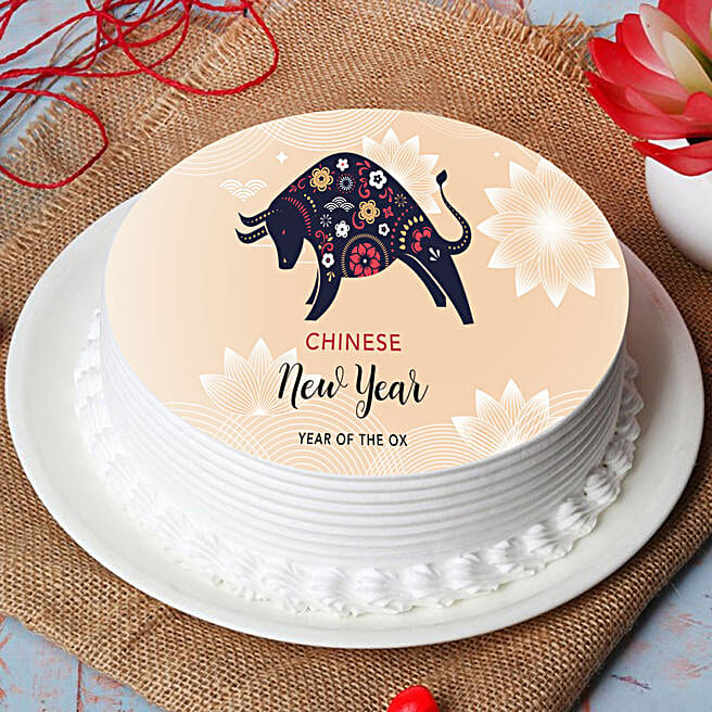 Year Of Ox Cake uae | Gift Year Of Ox Cake- FNP