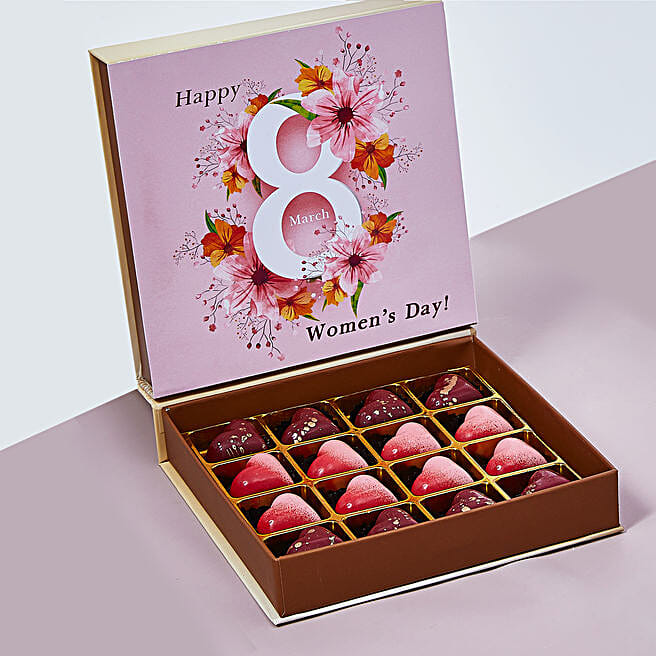 Womens Day Chocolate Box uae | Gift Womens Day Chocolate Box- FNP