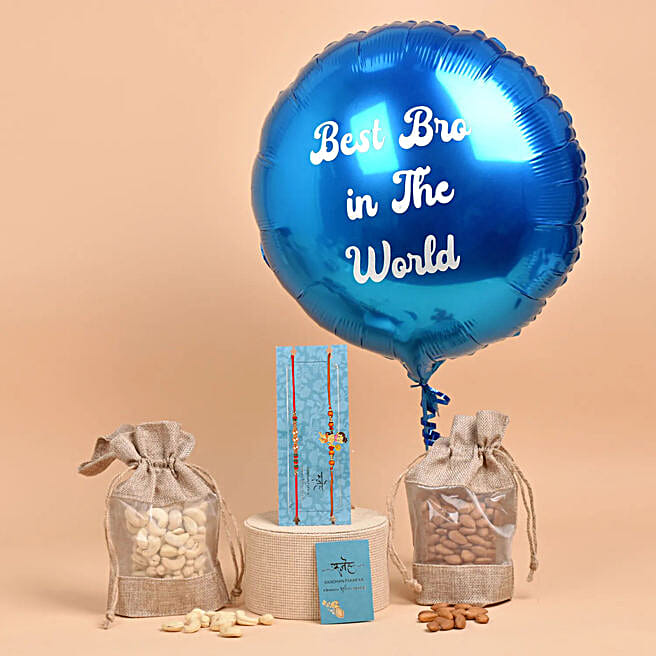 Best Bro Rakhi Combo uae | Gift Best Bro Rakhi Combo- FNP