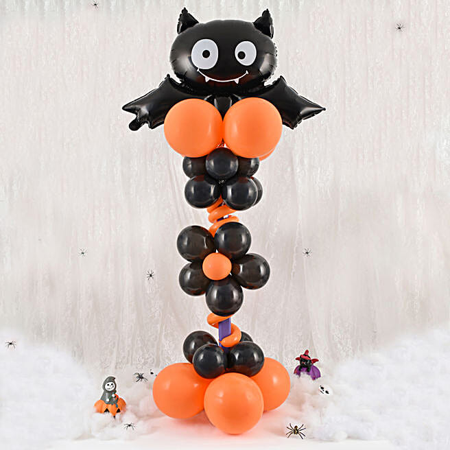 Bat Balloon Pillar uae | Gift Bat Balloon Pillar- FNP
