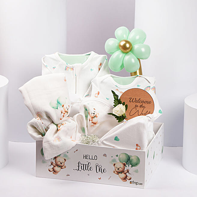Sweet Beginnings Newborn Kit uae | Gift Sweet Beginnings Newborn Kit- FNP