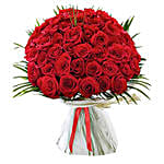 75 Red Roses Bouquet uae | Gift 75 Red Roses Bouquet- FNP