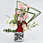 Miss You Flower uae | Gift Miss You Flower- FNP