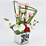 Miss You Flower uae | Gift Miss You Flower- FNP