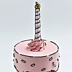 Birthday Celebration 2D Chocolate Cake uae | Gift Birthday Celebration ...