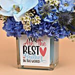 Best Brother Flower Vase uae | Gift Best Brother Flower Vase- FNP