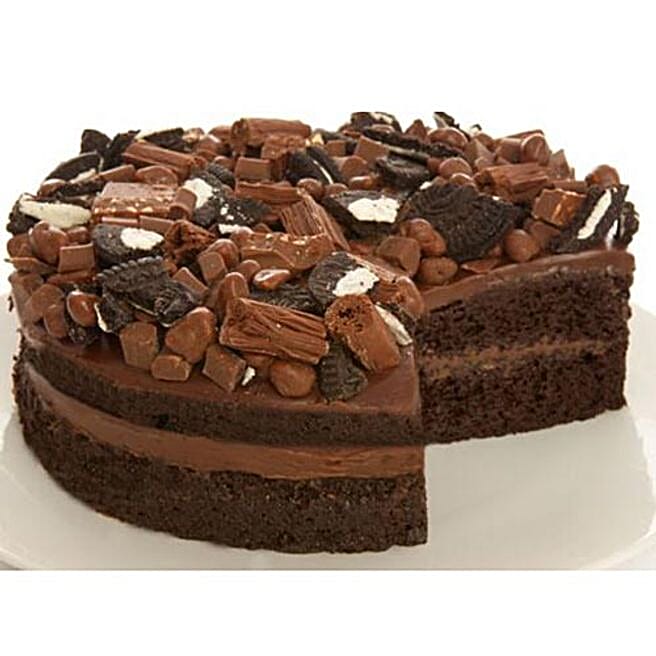 Loaded Chocolate Fudge Cake uk | Gift Loaded Chocolate Fudge Cake- FNP