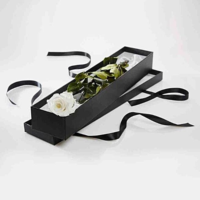 Luxury White Rose Gift Box uk | Gift Luxury White Rose Gift Box- FNP
