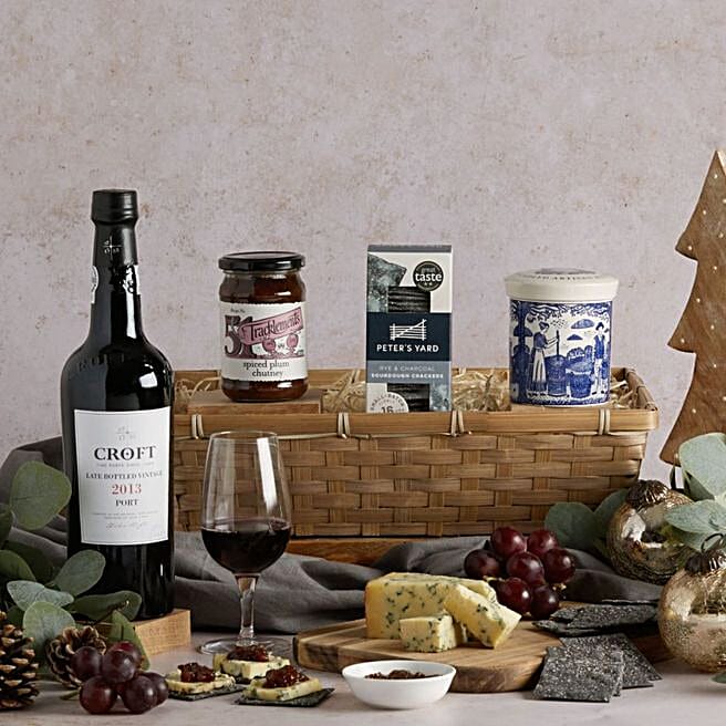Luxury Port And Stilton Hamper uk | Gift Luxury Port And Stilton Hamper ...