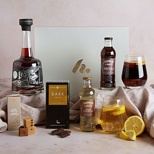 Spiced Rum And Chocolate Hamper uk | Gift Spiced Rum And Chocolate ...