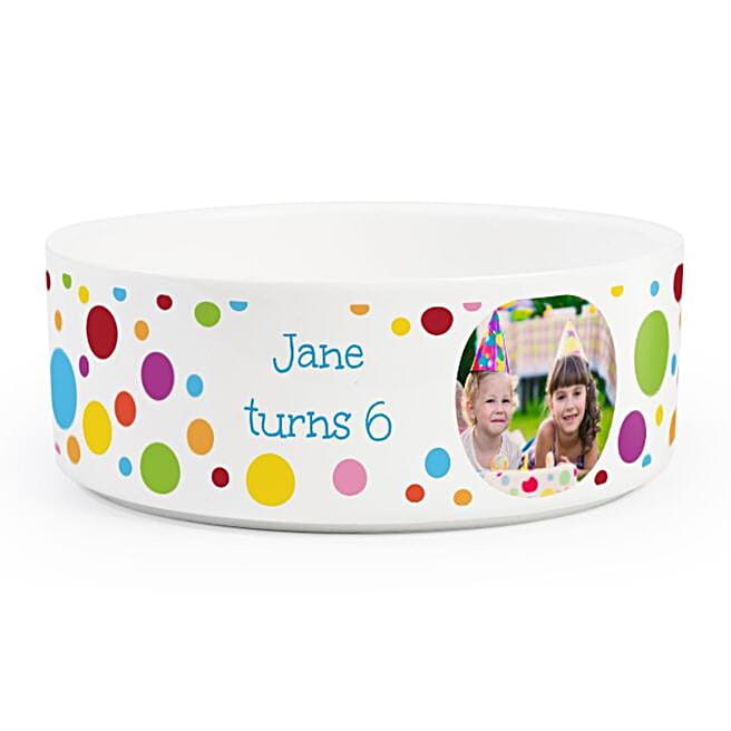 Personalised Ceramic Bowl uk | Gift Personalised Ceramic Bowl- FNP
