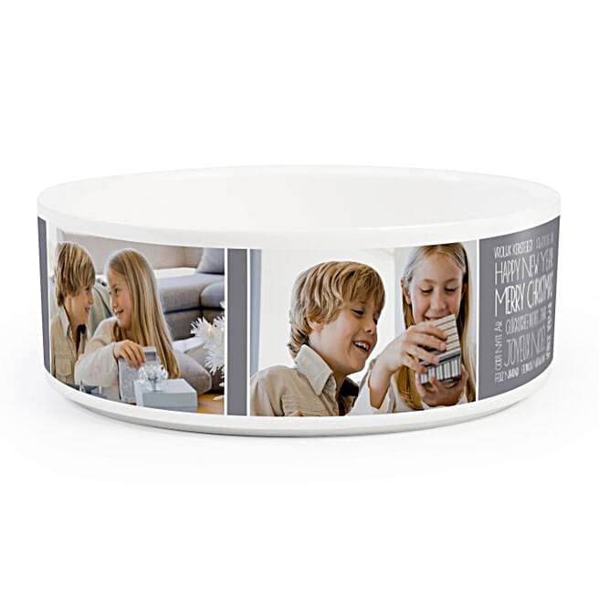 Personalised Photo Collage Bowl uk | Gift Personalised Photo Collage ...
