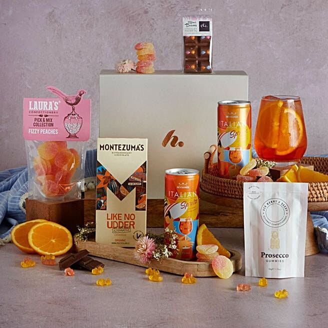 Italian Spritz & Treats Gift Box uk | Gift Italian Spritz & Treats Gift ...