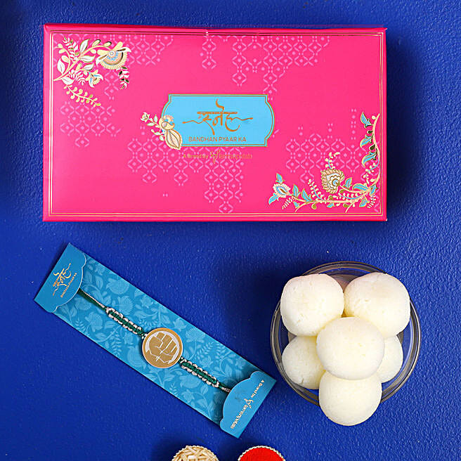 Metal Hulk Kids Rakhi And Rasgulla Exp uk | Gift Metal Hulk Kids Rakhi ...