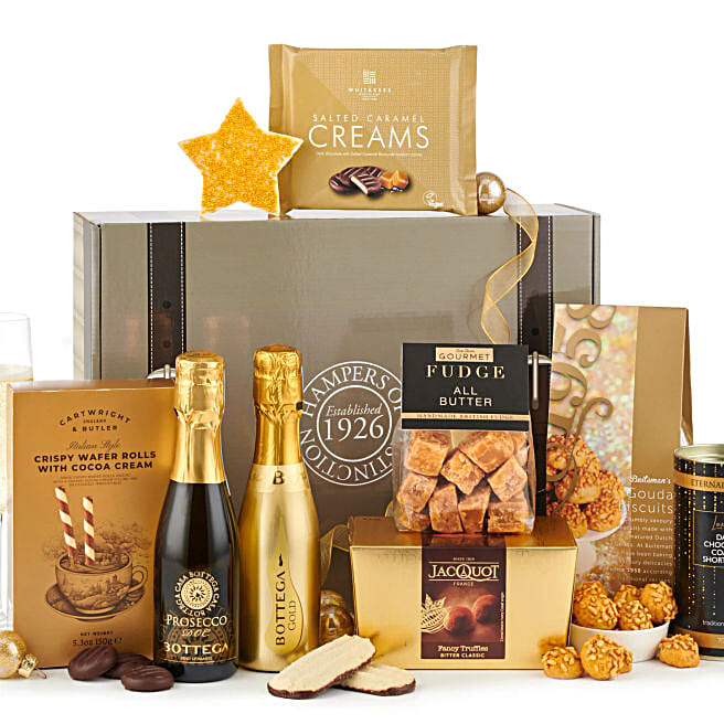 The Sparkle Prosecco Hamper uk | Gift The Sparkle Prosecco Hamper- FNP