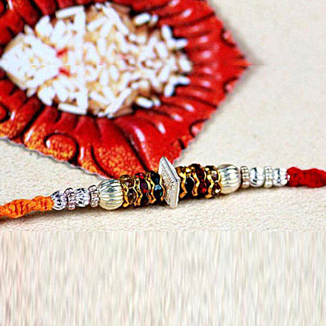 Colorful Thread Rakhi usa | Gift Colorful Thread Rakhi- FNP