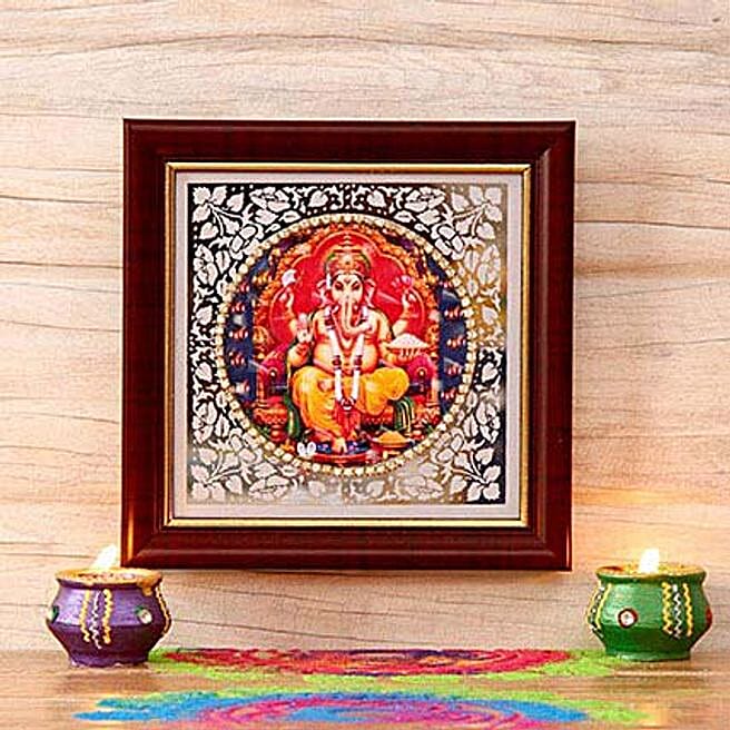 Divine Lord Ganesha Frame usa | Gift Divine Lord Ganesha Frame- FNP