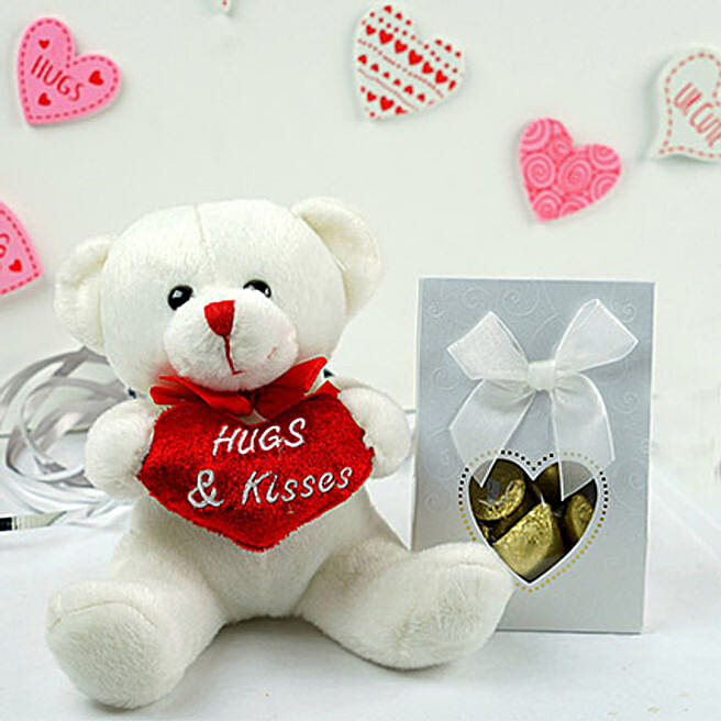 Teddy Bear N Assorted Chocolates usa | Gift Teddy Bear N Assorted ...