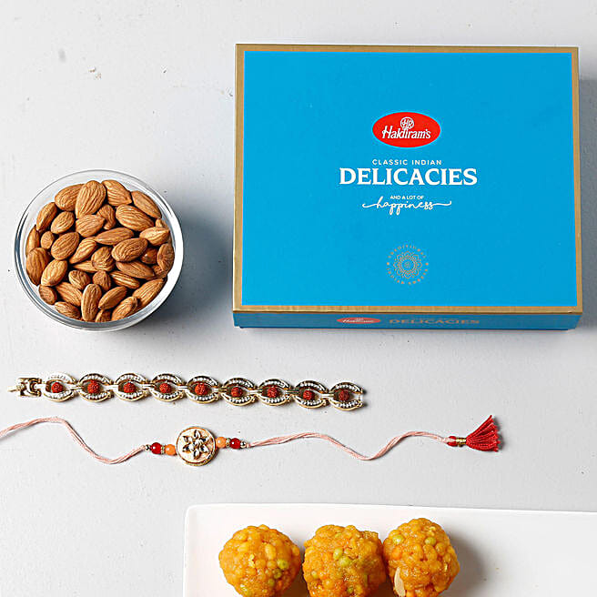 Luxurious Rakhi Celebration usa | Gift Luxurious Rakhi Celebration- FNP