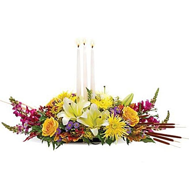 Floral Glow Centerpiece usa | Gift Floral Glow Centerpiece- FNP