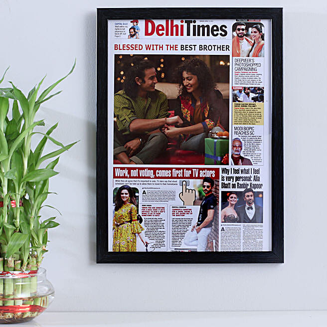 Personalised Best Brother Frame usa | Gift Personalised Best Brother ...