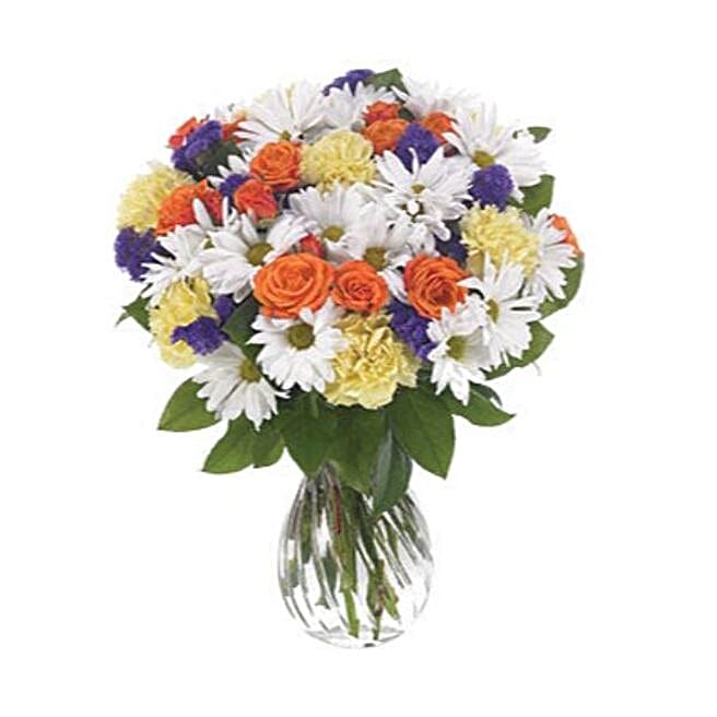Colorful Daisy Bunch usa | Gift Colorful Daisy Bunch- FNP