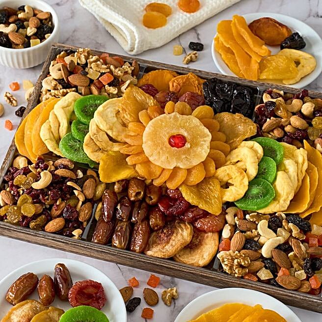 Dried Fruit And Nut Platter usa | Gift Dried Fruit And Nut Platter- FNP