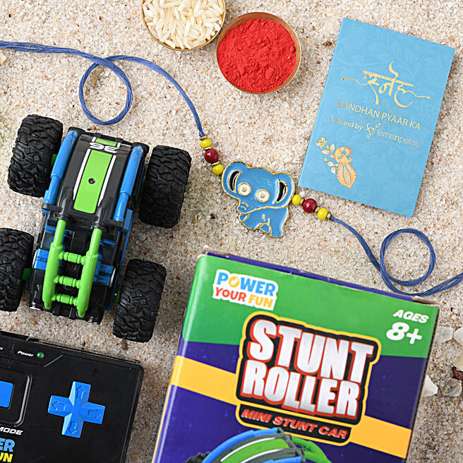 Sneh Cute Appu Kids Rakhi & Stunt Roller usa | Gift Sneh Cute Appu Kids ...