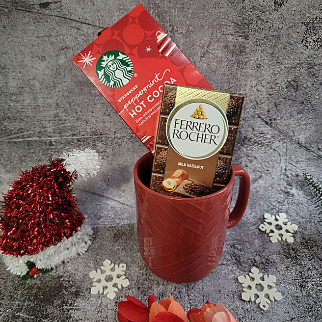 Christmas Cosy Cocoa Hamper usa | Gift Christmas Cosy Cocoa Hamper- FNP
