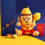 Sneh Auspicious Hanuman Rakhi & Lord Hanuman Toy usa | Gift Sneh ...