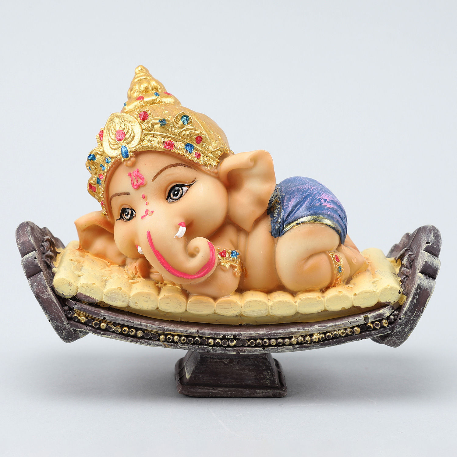 Cute Baby Ganesha Sleeping Cute Baby Ganesha Sleeping